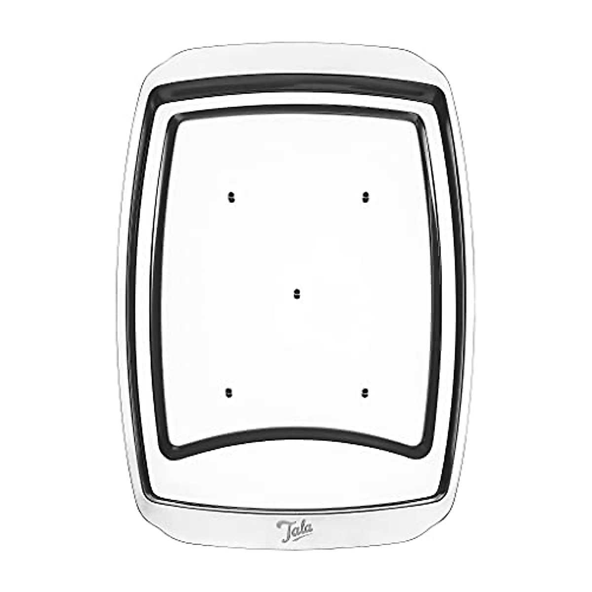 Tala Performance Stainless Steel Carving Tray, with 5 Spikes to Hold Meat Whilst Carving, 35.5cm x 25 cm