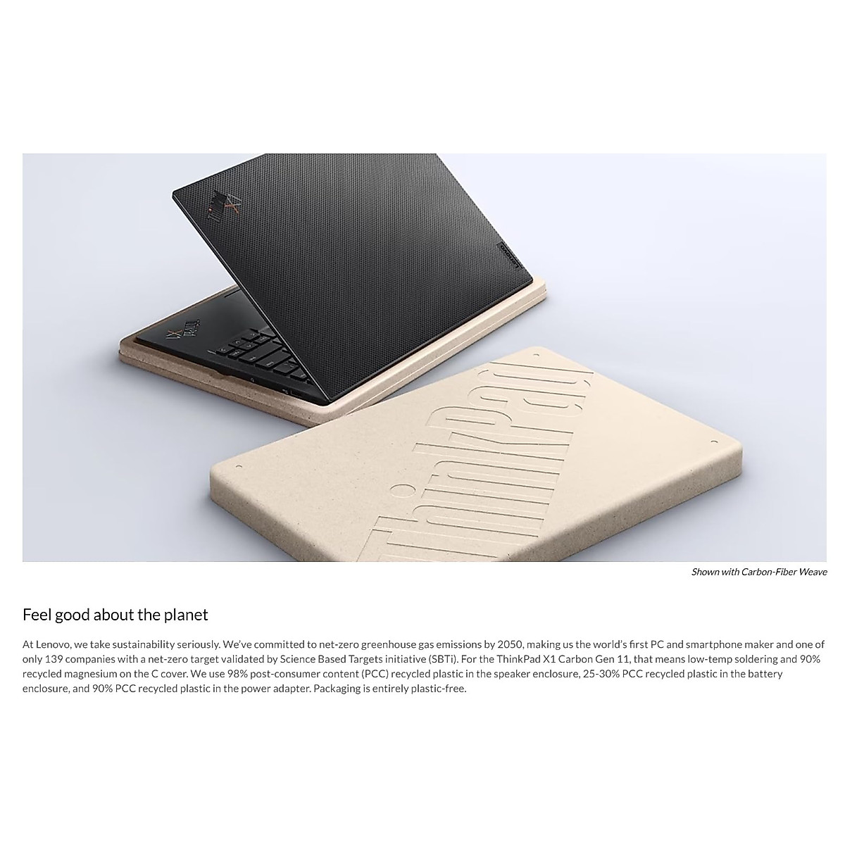 Lenovo Gen 11 ThinkPad X1 Carbon Laptop with Intel Core i7-1370P vPro Processor, 14" 2.8K OLED (2880 x 1800) Non-Touch Display, 64GB LPDDR5 RAM, 2TB Gen4 Performance SSD, Thunderbolt, and Win 11 Pro