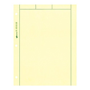 National Computation Pad, 5 x 5 Quad Ruling and Unruled, 8.5" x 11", 100 Sheets (42382)