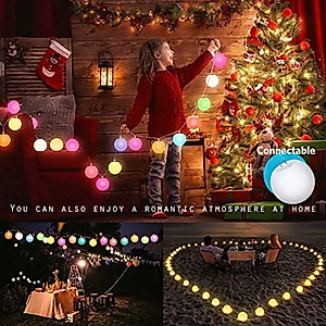 Floating Pool Lights for Swimming Pool, 3 Inch LED Orb Pool Lights that Float, IP68 Waterproof Light up Pool Float, Glow Balls for Pool at Night Lights for Hot tub Pond Garden Lawn Party Decor, 6pack