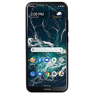 Total by Verizon Nokia C200, 32GB, Grey - Prepaid Smartphone (Locked)