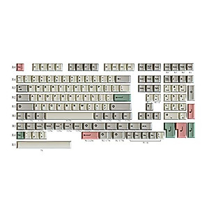 KOKOYAKA Dye Sublimation Keycaps | Cherry Profile for Custom Merchanical Keyboard | 139 Keys (9009)