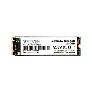 V7 V7SSD240GBM2SU 240 GB Solid State Drive - M.2 Internal - SATA (SATA/600) - TAA Compliant