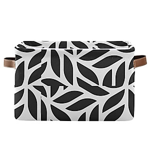 Geometric Tiles Striped Storage Basket Bins Foldable Toy Baskets Organization with Handles Laundry Hamper for Office Bedroom Clothes Bedroom Living Room,1 pcs