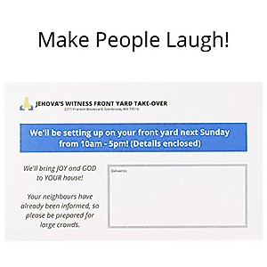 17 Prank Envelopes - Witty Pranks For Adults Funny Envelope For Birthday & Holiday Card. April Fools Day Practical Jokes By Mail Prank For Friends & Family, or Coworkers Gag, Pranks For Adults