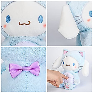 JiYanTang Plush Toys Strawberry Dog Plush Doll Cartoon My Melody Figure Stuffed Dolls Cosplay Cat Plush Toys cinnamoroll