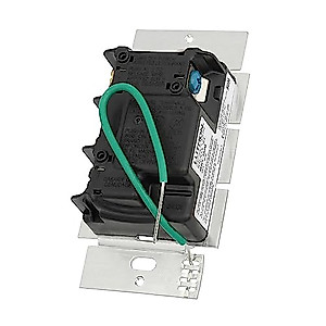 Lutron Maestro LED+ Dimmer Switch for Dimmable LED, Halogen and Incandescent Bulbs with Stainless Steel Wallplate, 150W/Single-Pole or Multi-Location, Midnight