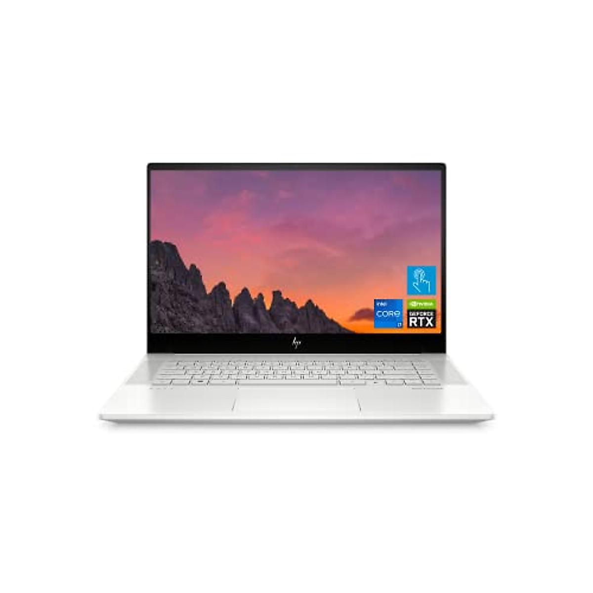 HP Envy 15 Laptop, NVIDIA GeForce RTX 3050, 11th Gen Intel Core i7-11800H, 16 GB RAM, 512 GB SSD, 1080p Touchscreen, Windows 11, Advanced Cooling System, Webcam w/Camera Shutter (15-ep1010nr, 2021)