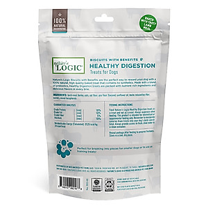 Nature's Logic Biscuits with Benefits Healthy Digestion, 12oz