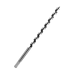 QWORK Auger Drill Bit for Wood, 1/2 Inch Diameter x 12 Inch Length, 3/8-Inch Hex Shank, Long Drill Bits