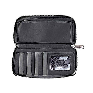 Loungefly x Marvel Winter Soldier Cosplay Zip-Around Faux Leather Wallet