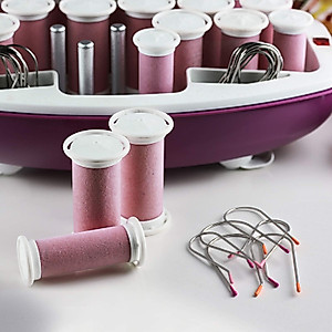 Curler Clips for Hot Rollers and Curlers (¾", 1", 1¼") - Replacement Fit for Curler Clips