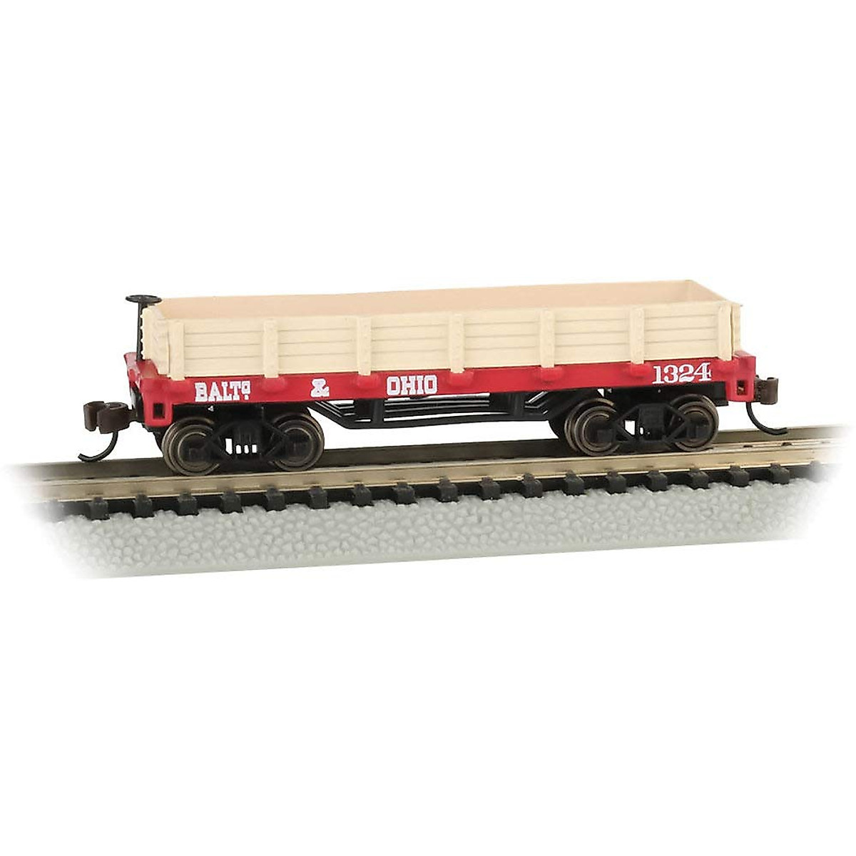 Old-Time Gondola Car Baltimore & Ohio - N Scale