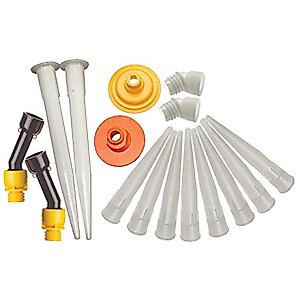 SUPER NOZZLE 45 Adjustable Caulk Gun Nozzle Extender (Pro Kit)