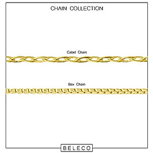 Beleco Jewelry Old English Name Necklace Custom Made Any Name