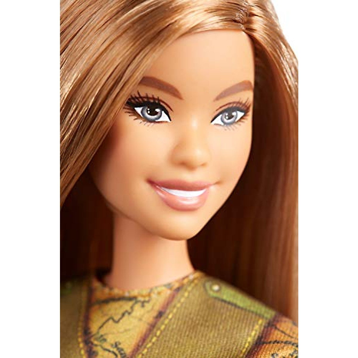 Barbie Photojournalist Doll, Brunette, Inspired by National Geographic for Kids 3 Years to 7 Years Old