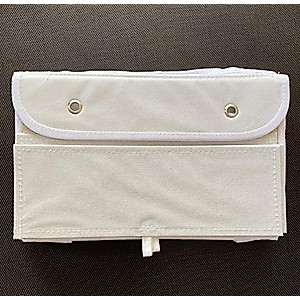 Homey Product Big Pocket Over The Door Organizer Storage Rack - Transparent Large Capacity - for Your Kitchen, Bathroom, Toy Room, Closet