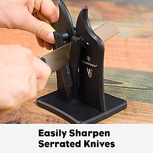 Brod & Taylor VG2 Classic Knife Sharpener | 3-Action Tungsten Carbide (Nylon)