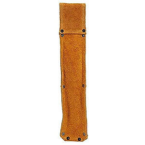 Welding Rod Holder, Wearable Thickened Cowhide Anti-Scald Welder Hardware Tool Waist Bag 6 x 25 x 32cm / 2.4 x 9.8 x 12.6in