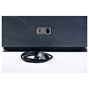 Roraima Concrete Fire Pit 40" x 40" Outdoor Patio Firepit Includes Fire Glass Modern Fire Pits & Outdoor Fireplaces for Garden, Deck, Indoor & Outdoor Heating