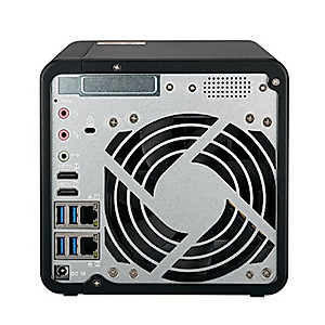 QNAP TS-453Be-2G-US 4-Bay Professional NAS. Intel Celeron Apollo Lake J3455 Quad-core CPU with Hardware Encryption