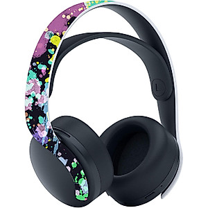 PlayVital Watercolour Splash Full Set Skin Decal for ps5 Console Digital Edition, Sticker Vinyl Decal Cover for ps5 Controller & Charging Station & Headset & Media Remote