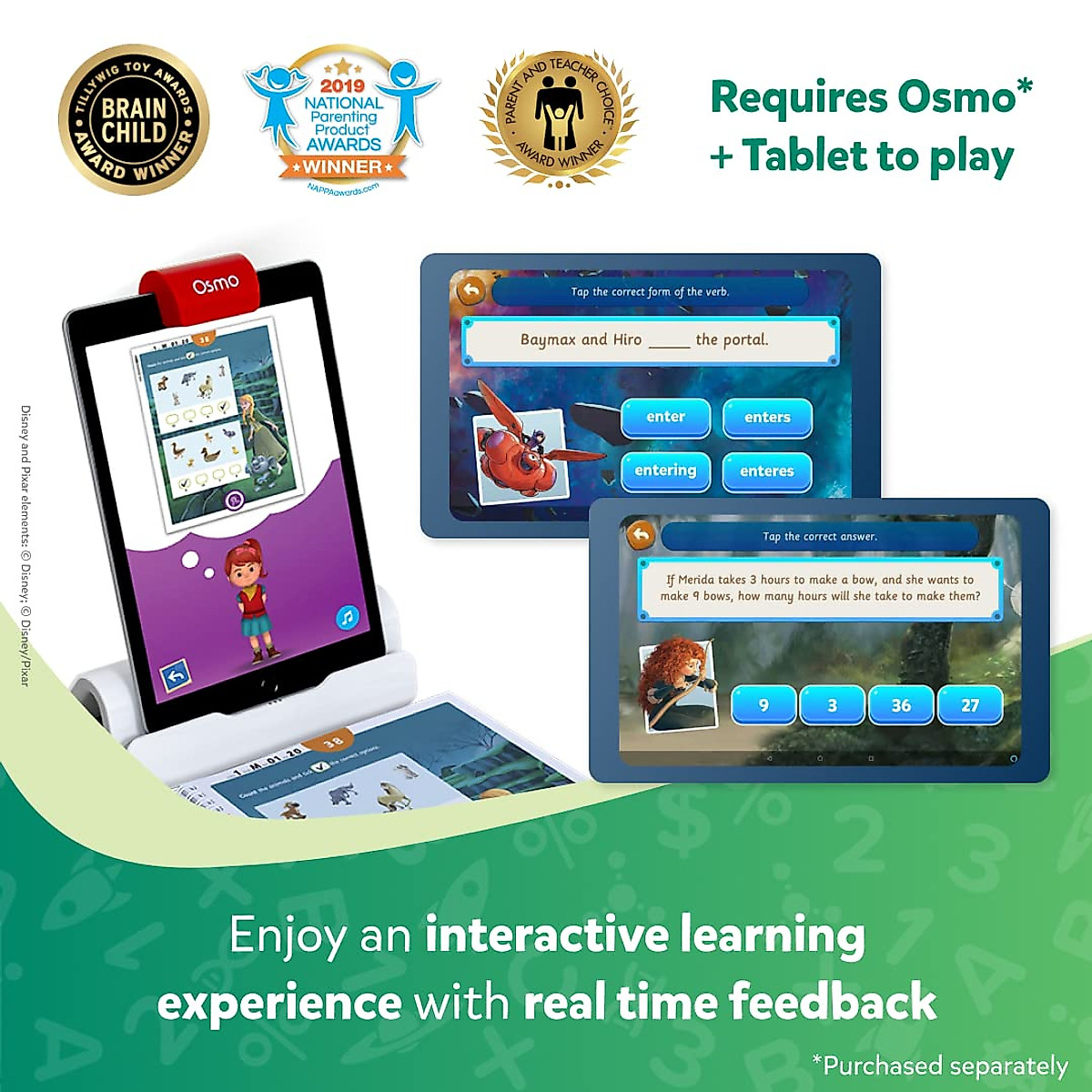 BYJU'S Magic Workbooks: Disney, Grade 1, Language & Reading, Fun with Phonics - Ages 5-7—Physical-Digital Learning, Featuring Disney & Pixar Characters, Works with iPad, iPhone & Fire