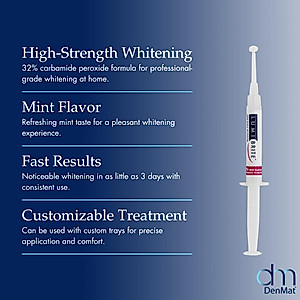 Lumibrite Teeth Whitening Gel 32% 6 Syringe Pack Whitening Oral Care