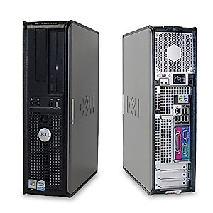 Fast Dell Optiplex Windows 10 Desktop Computer Core 2 Duo 4GB Ram DVD, 17" (Brands Vary) LCD, New Mouse, Keyboard and Wifi Adapter- Desktop Computer Bundle