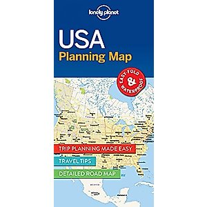 Lonely Planet USA Planning Map 1