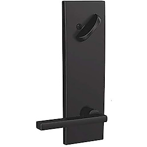 Schlage Custom FCT59LAT622CEN Century by Latitude Hanldeset, Matte Black