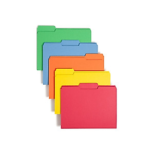 Smead 15401 SuperTab Heavyweight Folder Manila 1/3 Cut Legal 50/BX