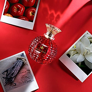 Princesse Marina de Bourbon Cristal Royal Passion Eau de Parfum for Women - Opens with Pear, Blackcurrant and Bergamot - Blended with Jasmine and Violet - For Elegant Ladies - 3.4 oz