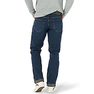 Lee Men's Legendary Relaxed Straight Jean, Night Shade, 36W x 30L