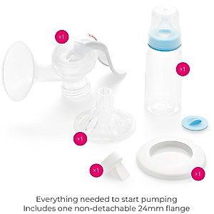 Spectra Manual Breast Pump - with Massager Insert