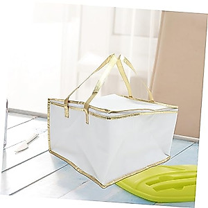 Baluue Cake Insulation Bag Pizza Delivery Bags Groceries Insulated Shopping Bags Insulated Basket Tote Bags Tote Backpack Tote Food Storage Bag Thermal Food Bag Food Pouch