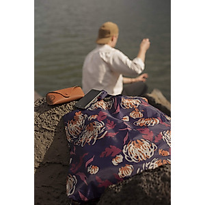 Envirosax Reusable Grocery Bags- Set of 3 Oriental Spice, Foldable Quality Shopping Tote Bag, Eco-Friendly Polyester, Waterproof and Machine Washable. For Shopping, Travel, Arts, Crafts, Multi Use