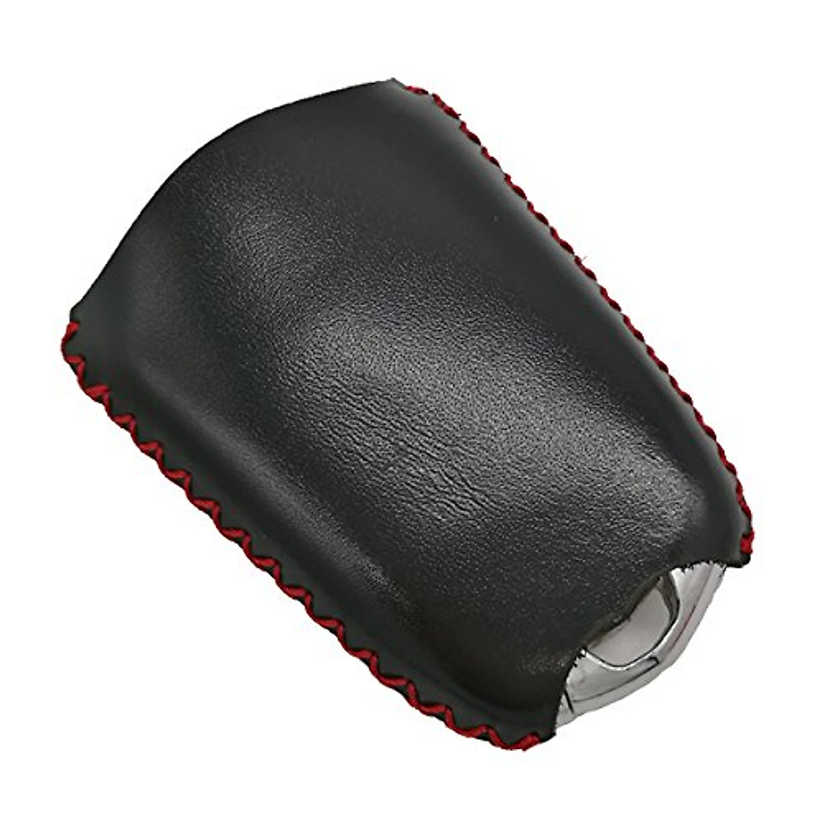 Coolbestda Leather Smart Key Fob Remote Cover Case Keyless Entry Protector Skin Jacket for 2018 2017 2016 Cadillac CT6 XT5 CTS XTS SRX ATS HYQ2AB HYQ2EB Black