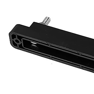 X AUTOHAUX 6 Terminal Bus Bar Power Distribution Block with 2 Screws for Car Boat Marine Caravan RV Black