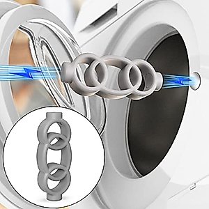 CODOGOY Front Load Washer Door Prop, Keep Washer Door Open and Dry to Prevent Damping, Flexible Front Load Washing Machine Door Prop Holder with Magnetic Absorbing Sheet