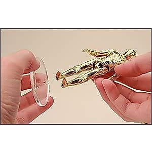 Protech AFS-2C Clear Action Figure Stands fit Vintage Star Wars Figures & More, Pack of 10