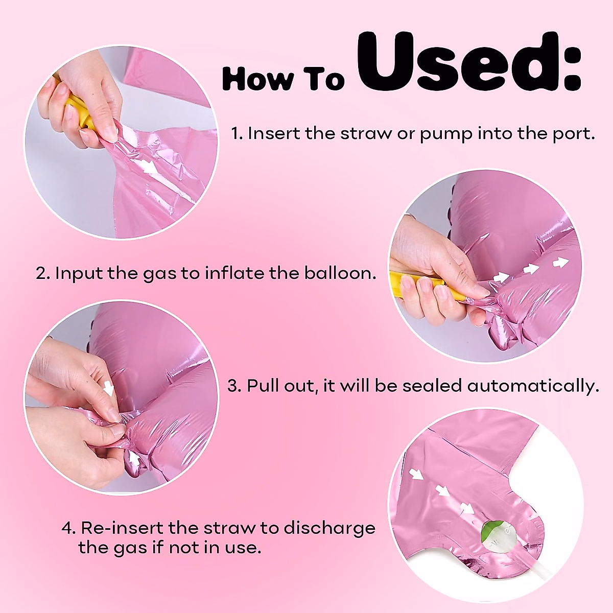 40 Inch Pink Number 1 Balloon, Light Pink Number Balloons Set 0-9, Large Baby Pink 1 Balloon Numbers, Pastel Pink Foil Digital 1 Balloons Helium for Girls Baby Shower 1st Birthday Party Decorations