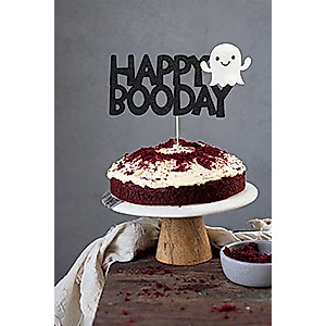 Halloween Birthday Cake Topper, Happy Boo Day Cake Topper, Here for the Boos Decorations, Ghost Decorations, Halloween Birthday Party Decorations