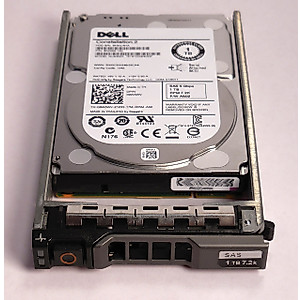DELL 1TB 7.2K SAS 2.5" 6Gbps HDD Compatible with PowerEdge M610, M610x, M710, M710HD, R320, R420, R610, R710, R715, R810, R815, R820, R910, T610, T710, and PowerVault MD1120, MD1220, MD3220, MD3220i S