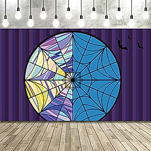 Wednesday Party Backdrop 70.8 x 43.3 Inch Wednesday Photography Background for Wednesday Party Decorations Wednesday Birthday Party Decorations