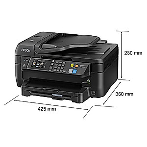 Epson WF-2760 All-in-One Wireless Color Printer with Scanner, Copier, Fax, Ethernet, Wi-Fi Direct & NFC, Amazon Dash Replenishment Ready