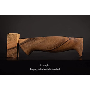 Knife Handle Material Wood Knife Handle Walnut 1 Piece - Handle Blanks for Knife Exotic Wood, Tool Handle Knife for Woodworking