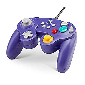 PowerA Wired Controller for Nintendo Switch GameCube Style: Purple Nintendo Switch