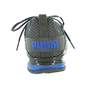 PUMA Mens Axelion Cross Trainer, SPARK WIDE CASTLEROCK-Palace Blue, 10.5