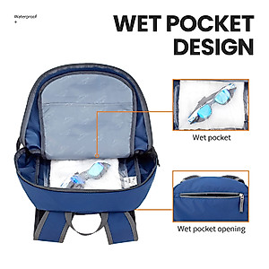 Venture Pal 40L Lightweight Packable Travel Hiking Backpack Daypack